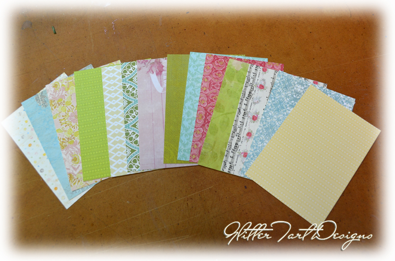 Glitter Tart Designs: Aging Paper with Walnut Ink ~ Tutorial