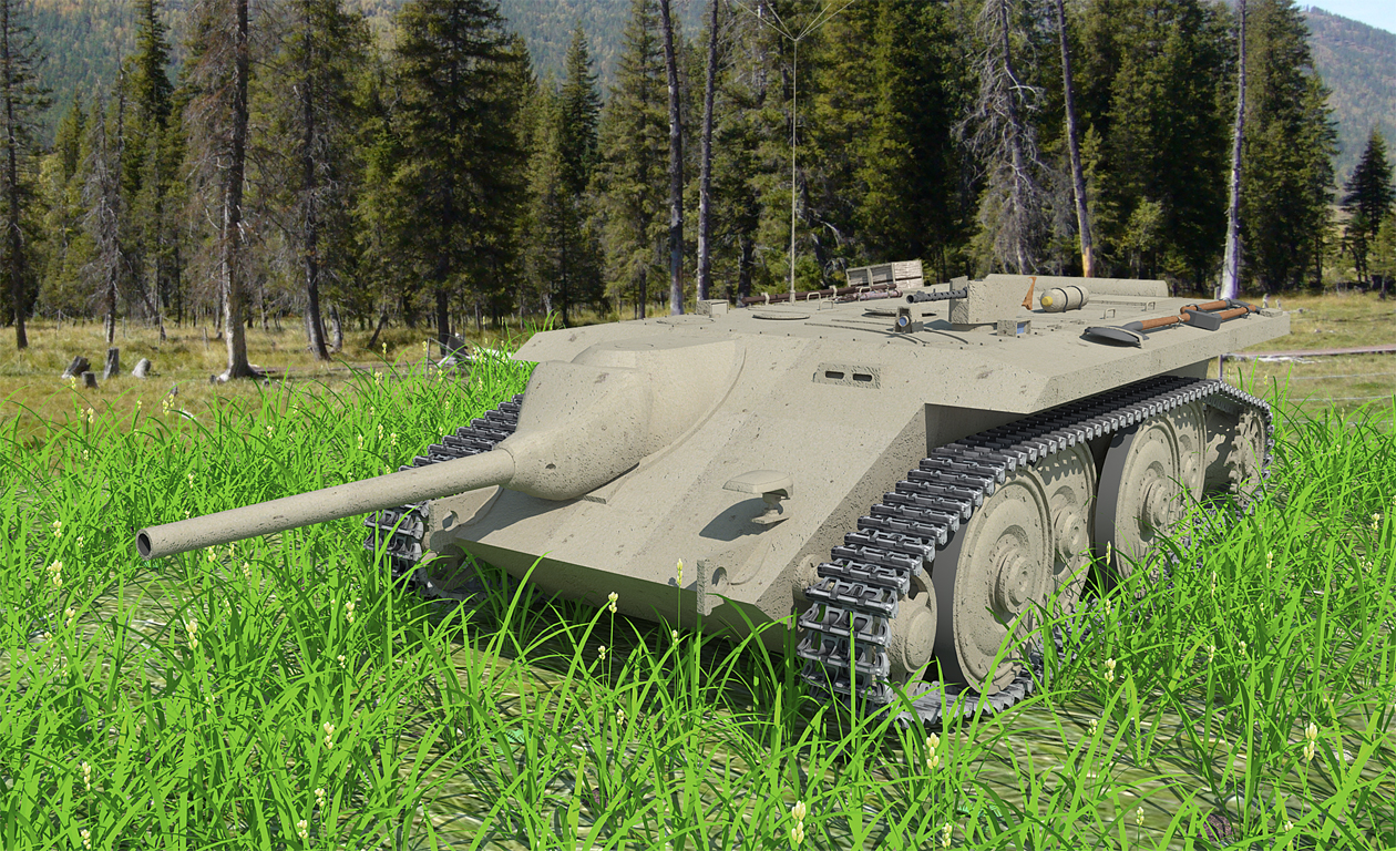SketchUP Power 草圖力量: Entwicklung series TANK E10 (E系列末日計劃戰車 E10)