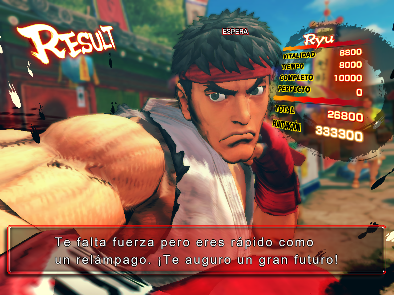 R.Mika's Training Room: Frases de Victoria SSF IV: Ryu