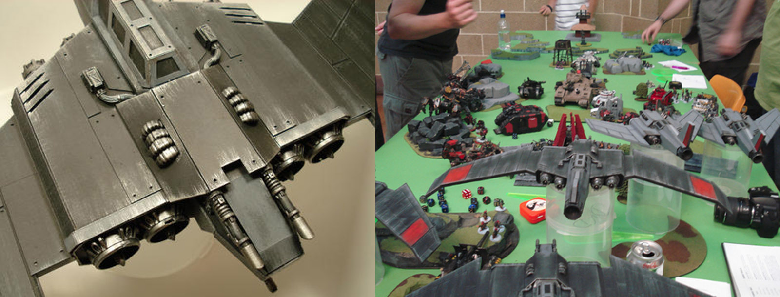 Captain Stainguard 40k Scratch Building : Steel Legion Bomber ...