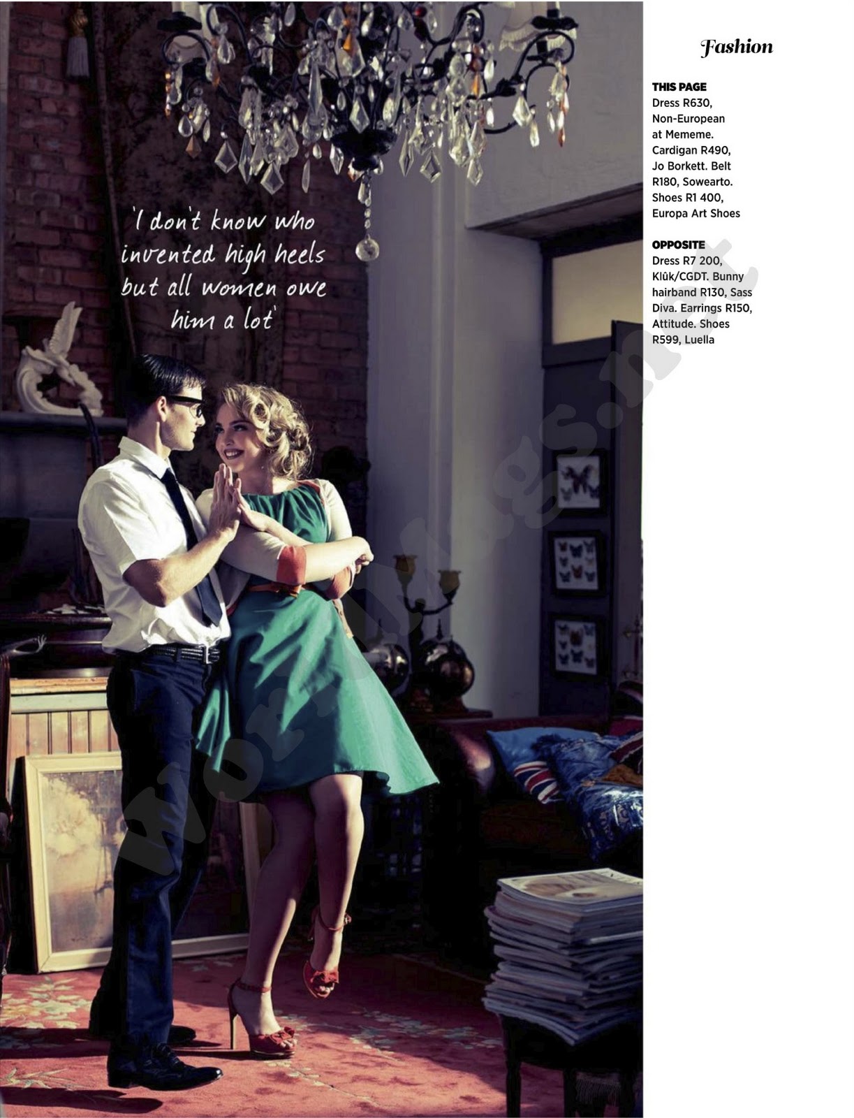 silver-screen siren: michelle de villiers and daniel maritz by aubrey ...