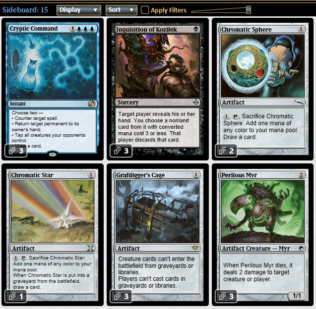 Magic the Gathering Adventures: [Modern] Blue/Black Shadowmoor Devotion