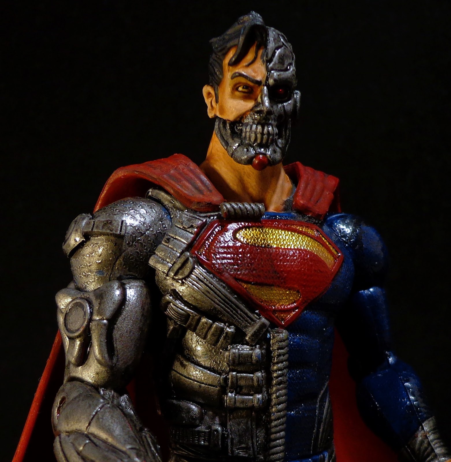 Stronox Custom Figures: DC Movie Masters Cyborg Superman