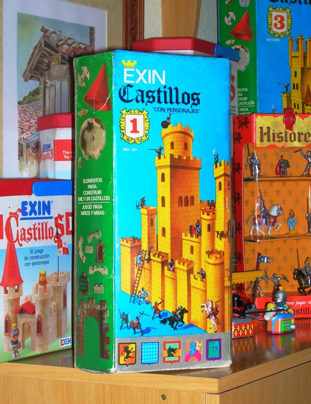 EXIN CASTILLOS ¡ EL JUGUETE QUE HACE HISTORIA ! ... para construir mil ...