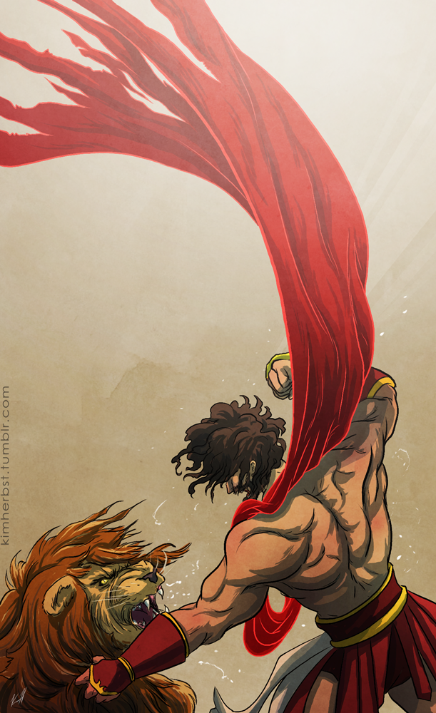 Kim Herbst - Illustration: Sketch Dailies catch up - Hercules