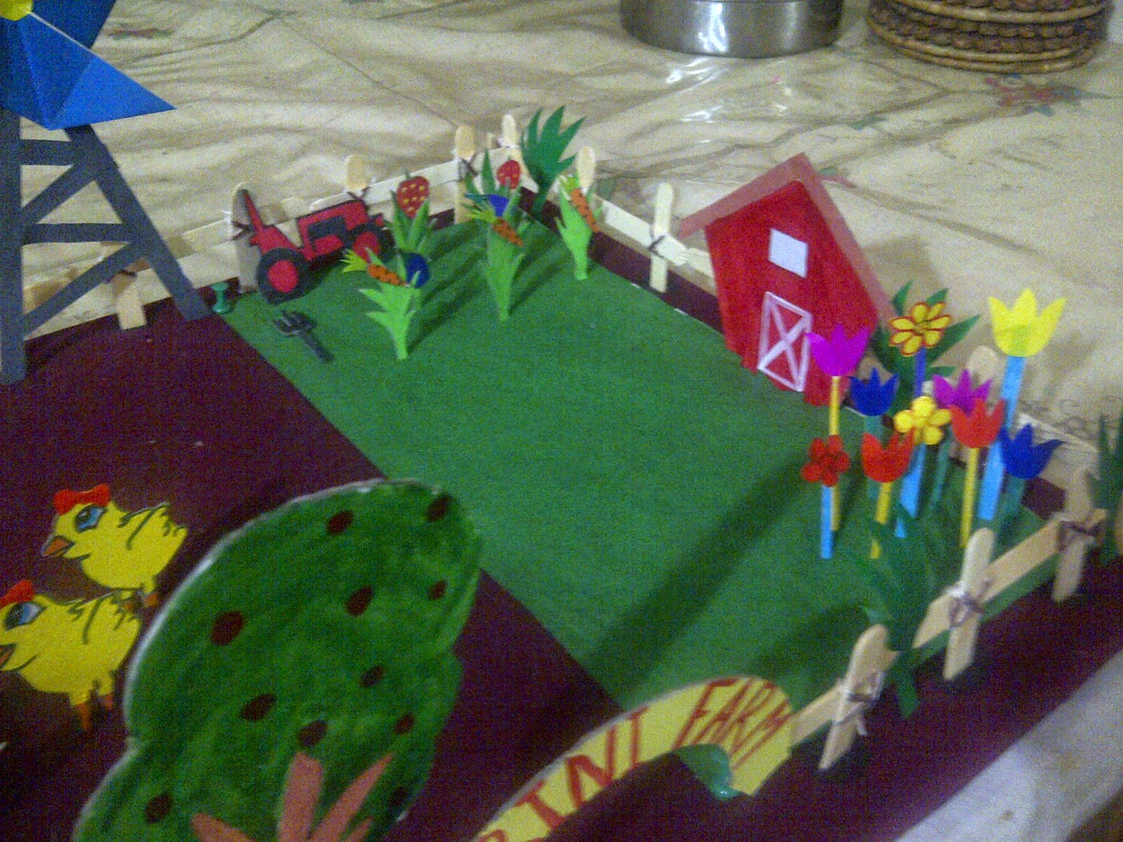 All things that make me happy !!: Farm project for daughter's nursery.