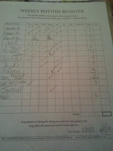 mathconfidence: Weekly Rhythm Register late May 2013