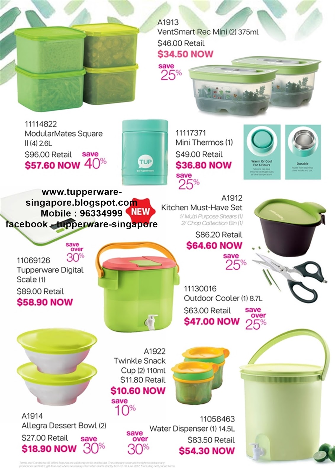 Buy Tupperware in Singapore: Special Promotions from 12th to 18th June ...