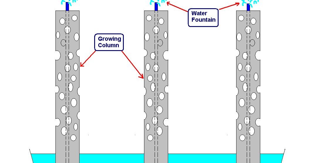 Affnan's Aquaponics: Growth Column