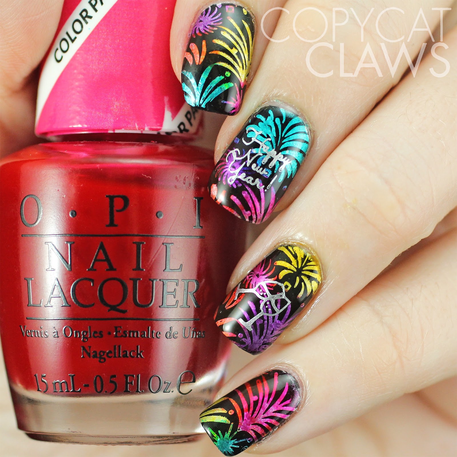 Copycat Claws: 40 Great Nail Art Ideas - New Year