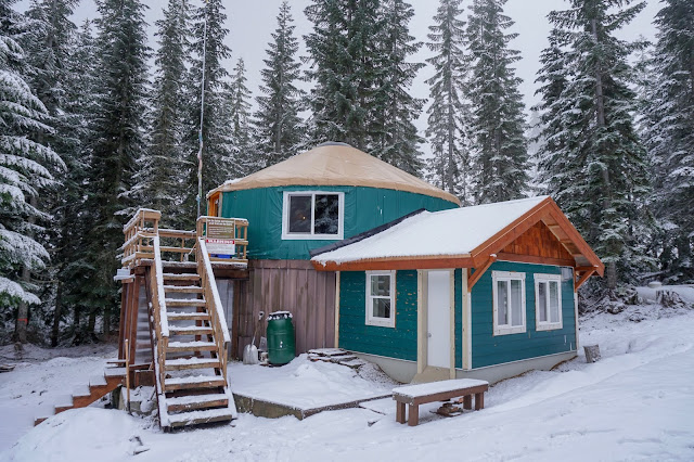 Doris the Explorist: Mount Tahoma Trails Association: The Yurt