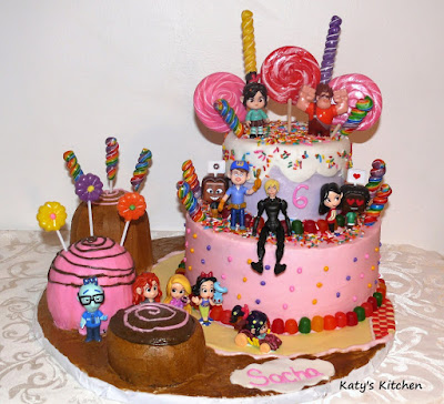 Katy's Kitchen: Wreck-it Ralph, Sugar Rush Candy Cake