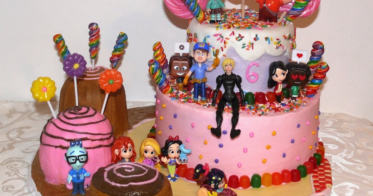 Katy's Kitchen: Wreck-it Ralph, Sugar Rush Candy Cake