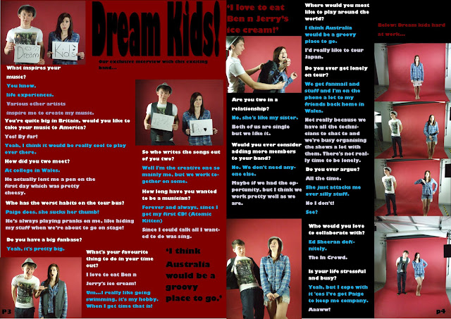 Elizabeth's foundation portfolio in media.