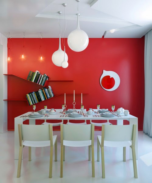 Comedores color rojo - Colores en Casa