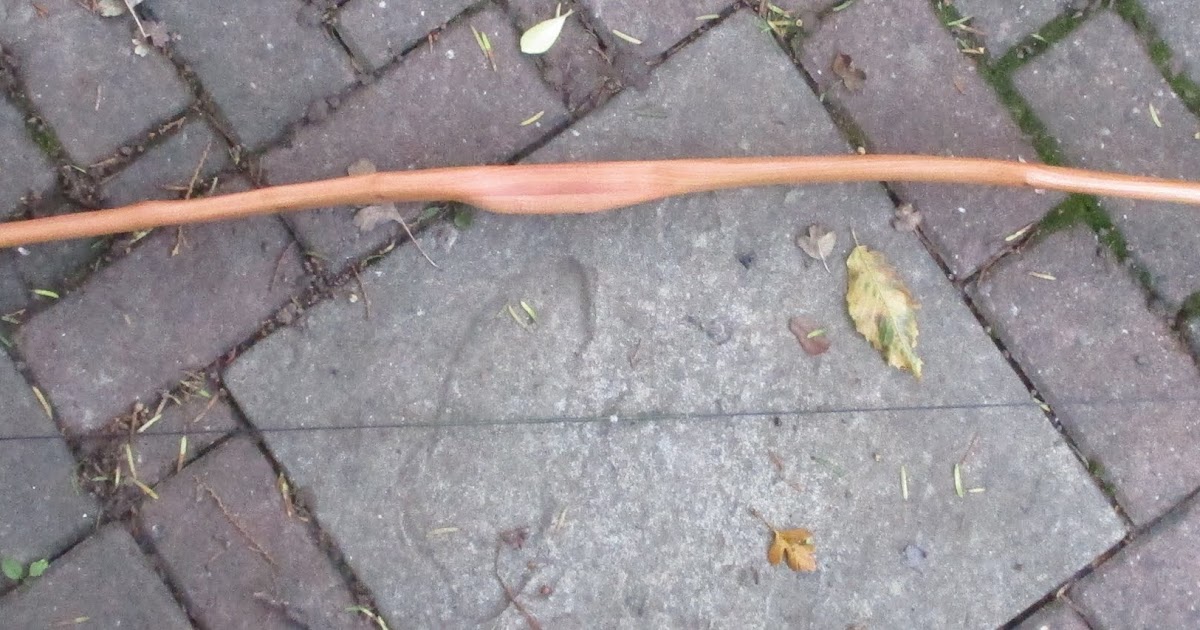 Bowyer's Diary: Plum Bow Finished.