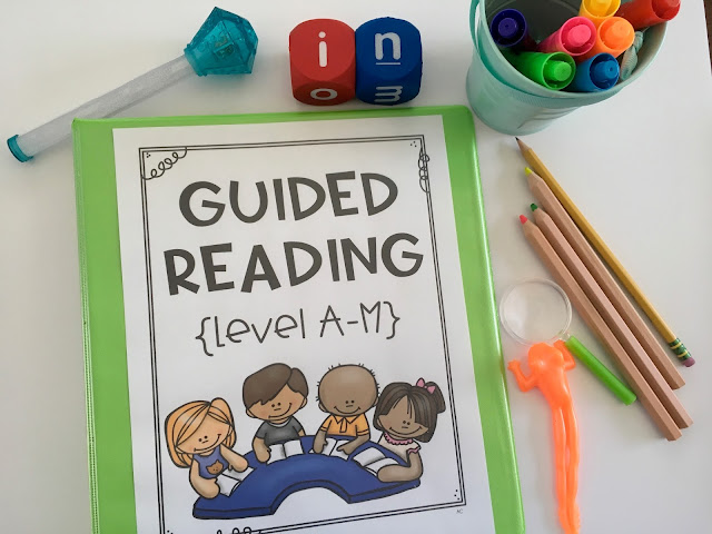 Guided Reading Binder Covers Freebies! - Literacy with Aylin Claahsen