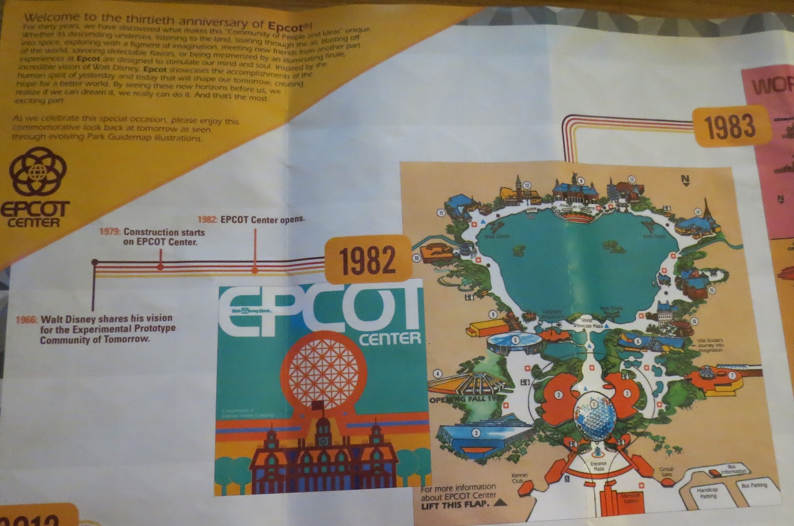 The Maz Disney Blog: Epcot's 30th Maps