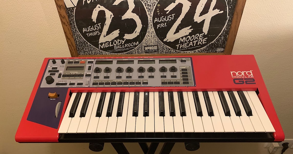 MATRIXSYNTH: Nord Modular G2