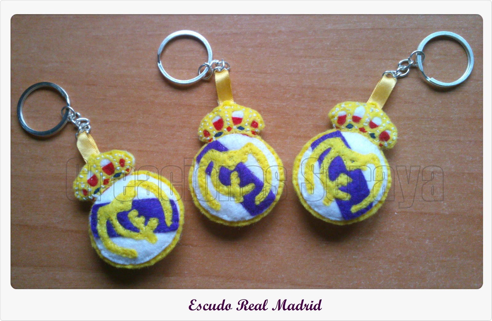 Creaciones Soraya: Llaveros de fieltro