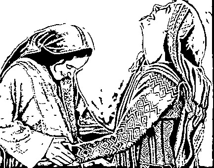 Visitation Of Mary Clipart