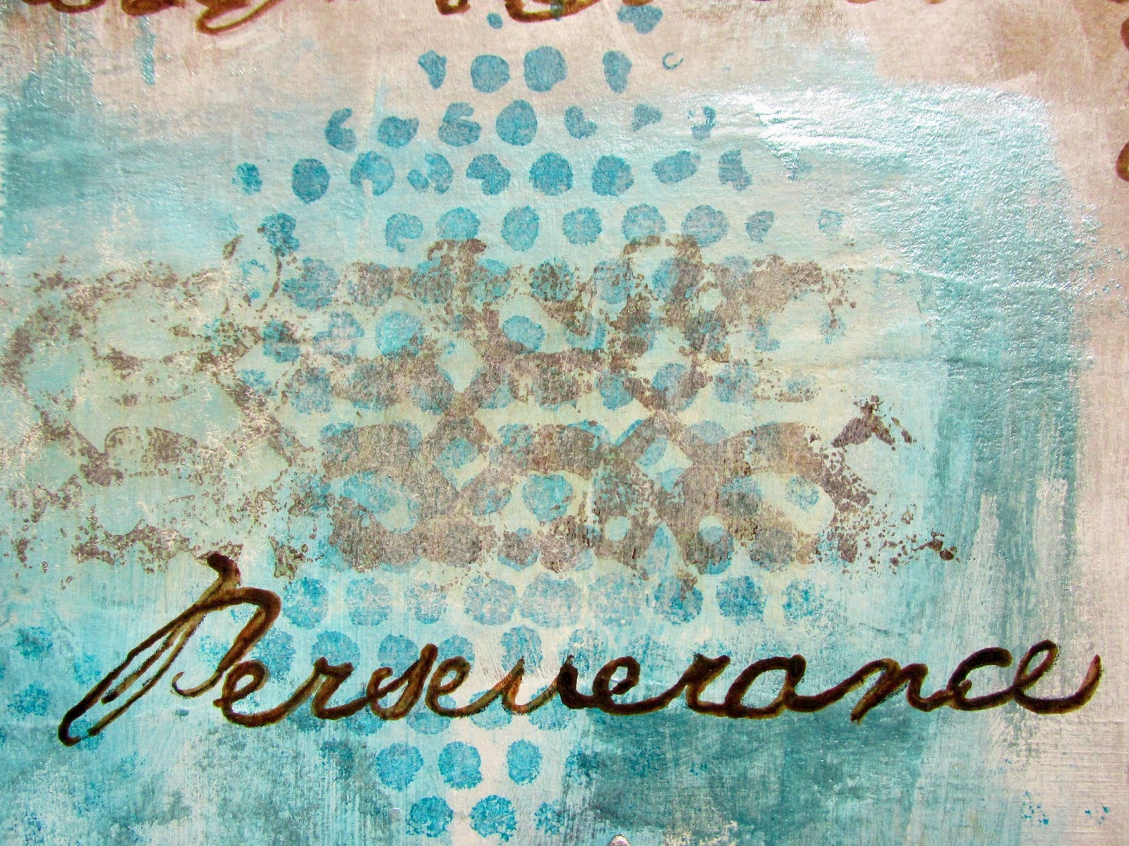 Haleighanna's Hands: Art Journal Thursday: Perseverance