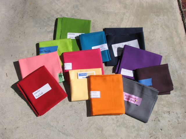 The Crafty Quilter's Closet: New Kona Colors