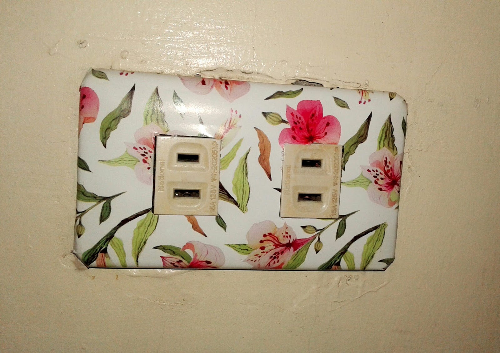 ©simplypetitay: DIY: Box Organizer Power Plug Cover Switch Cover
