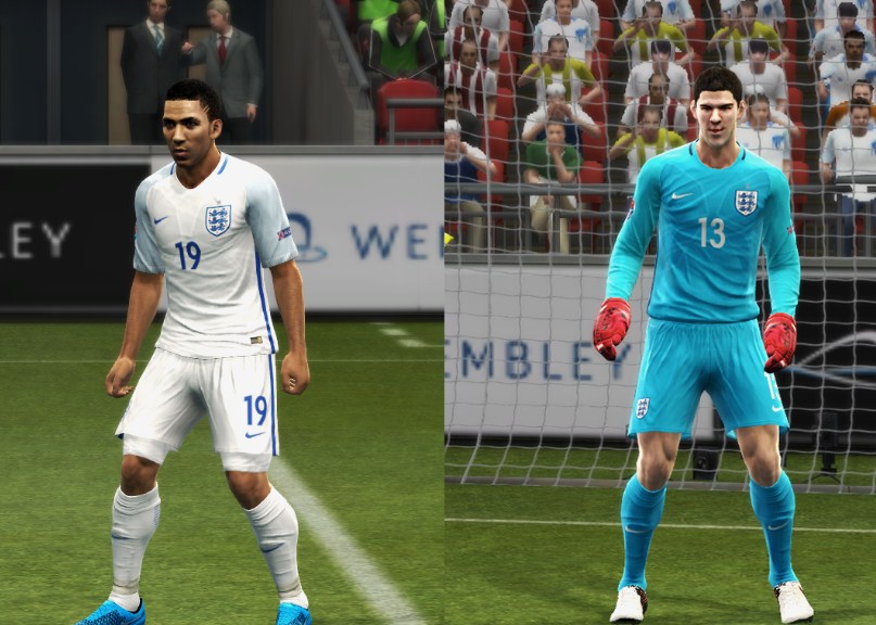 kits England Euro 2016 update Pes 2013 | Actualizacion Pes 2013