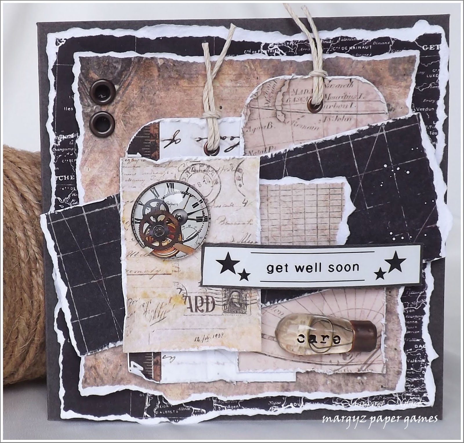 Margyz Paper Games: Get Well Soon
