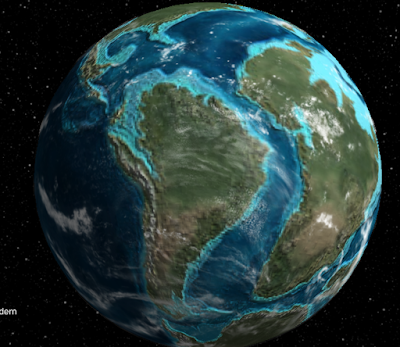 Map of the Week: Ancient Earth Globe