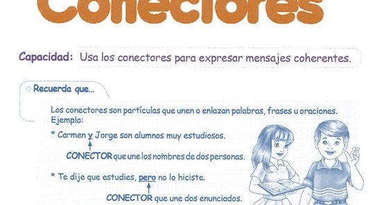 EJERCICIO PARA CONECTORES O NEXOS - todo para tu clase