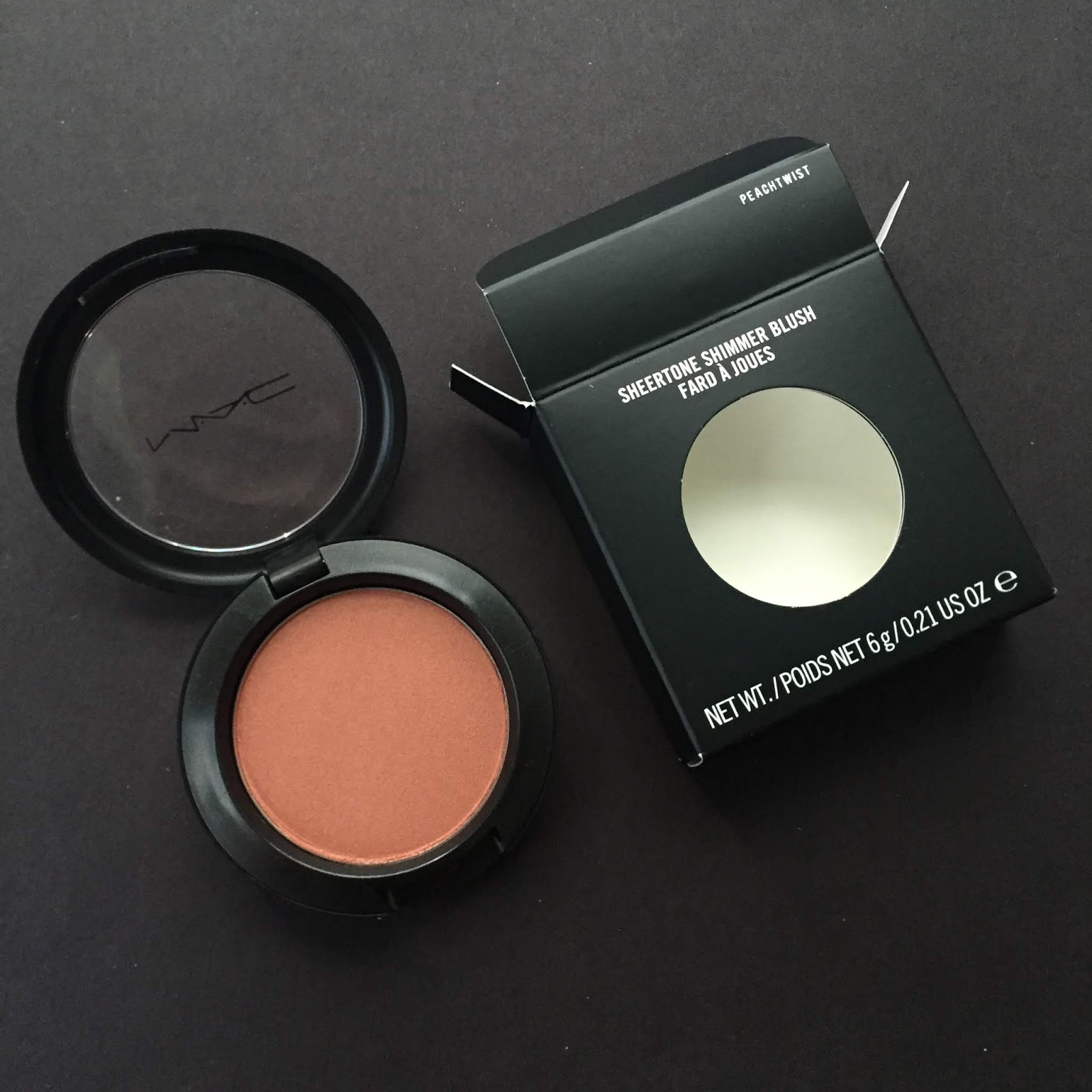 MAC Cosmetics Peach Twist Blush, Razin Blush, Taupe, Finally Free and ...