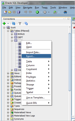 Oracle Database - Export table data to a CSV file by using Oracle SQL ...