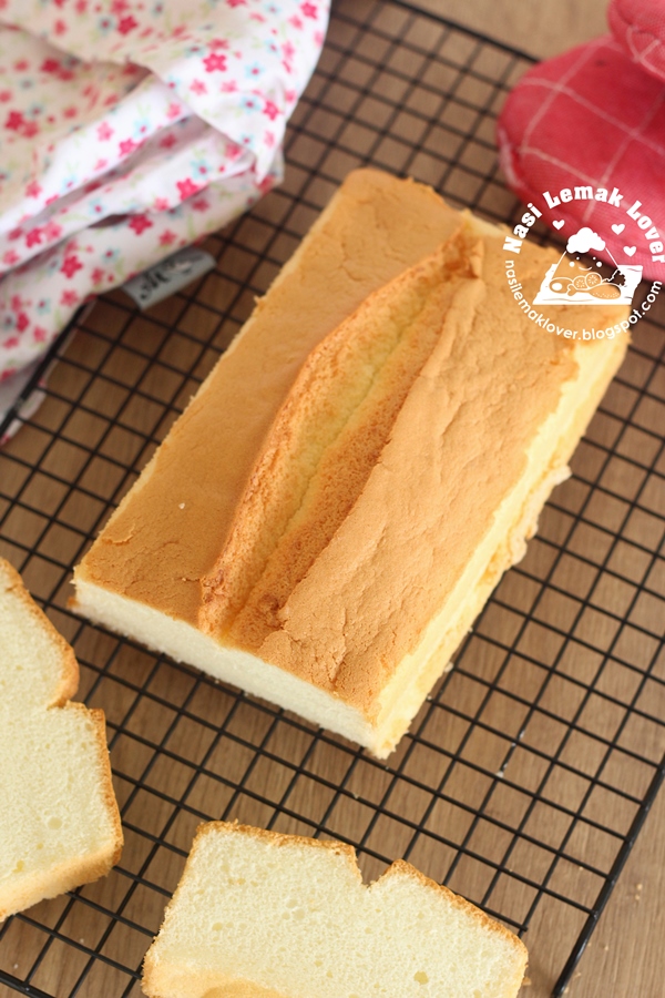 Nasi Lemak Lover: Chiffon Loaf Cake 长条戚风蛋糕