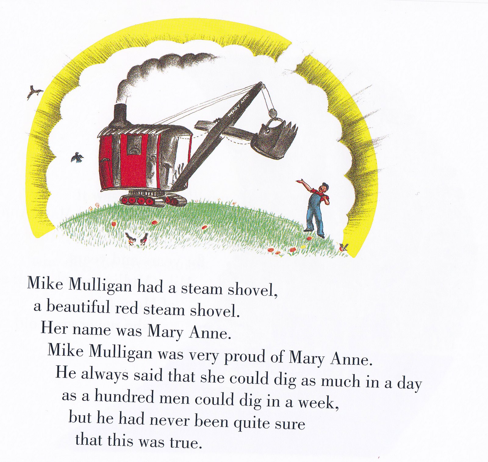 Vintage Books for the Very Young: Mike Mulligan and His Steam Shovel