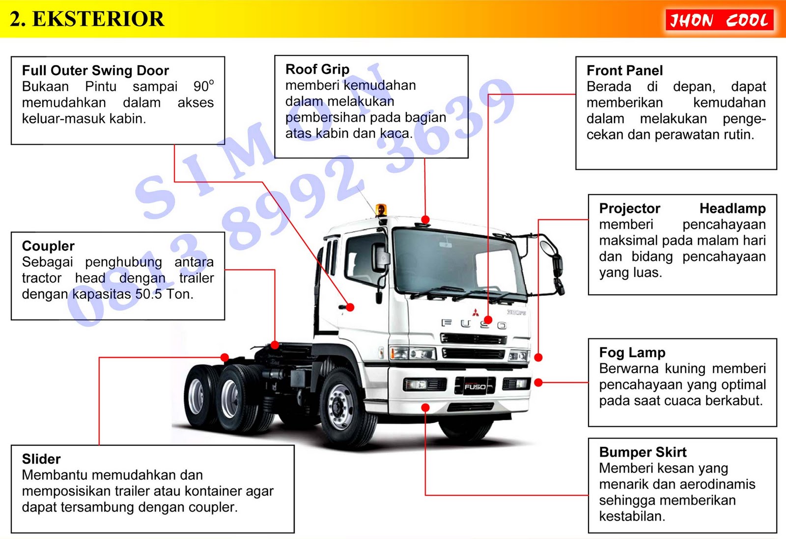 TRACTOR HEAD 380 PS ~ DEALER MITSUBISHI JAKARTA FUSO TRONTON DUMPTRUCK