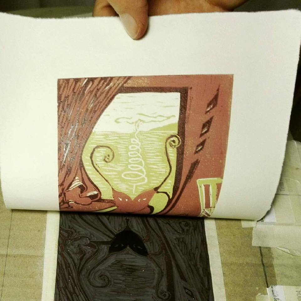 A Creative Journal of an Artist: Step-by-step four-color reduction ...