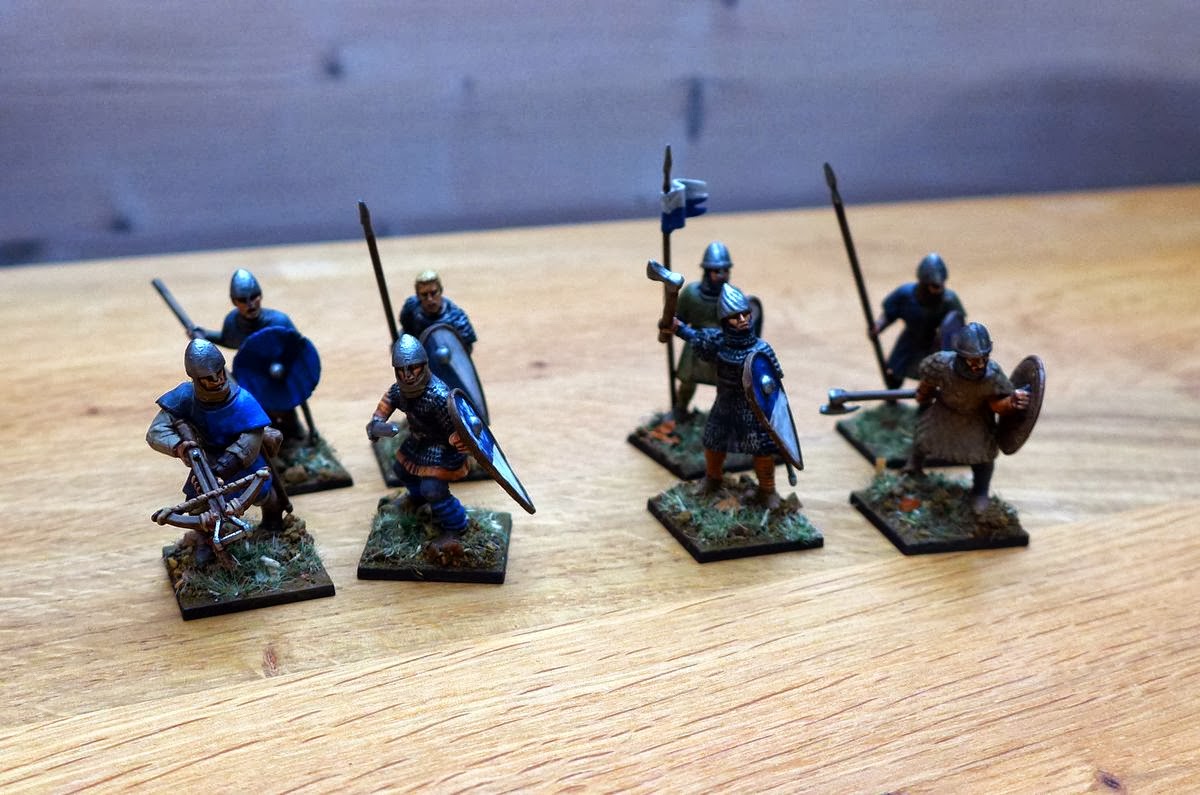 Kampfgruppe Engel: Medieval infantry