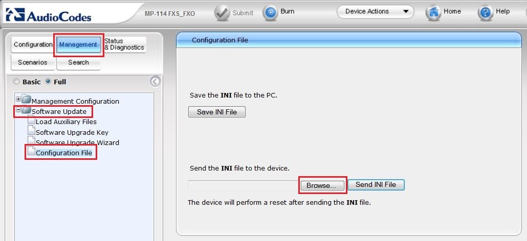 Unified Communications with Microsoft: MP-114 pre-configured BOARD.INI ...
