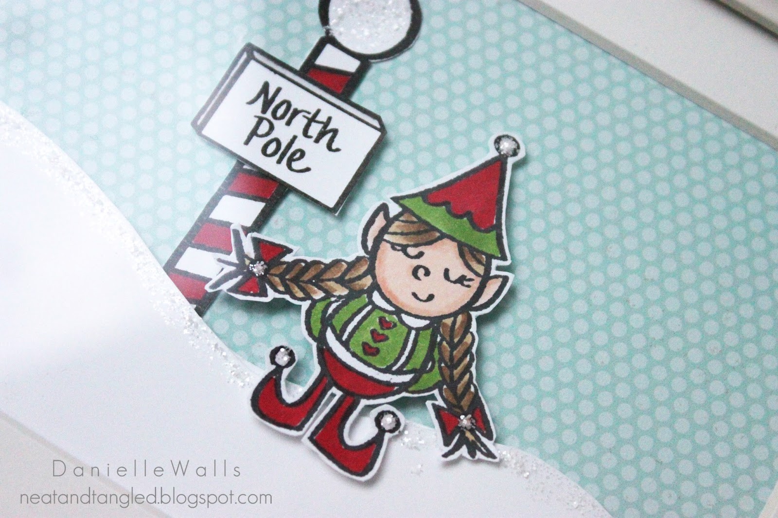 North Pole Elf Frame - Neat and Tangled