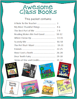 Peterson's Pad: Writing Awesome Class Books GIVEAWAY!