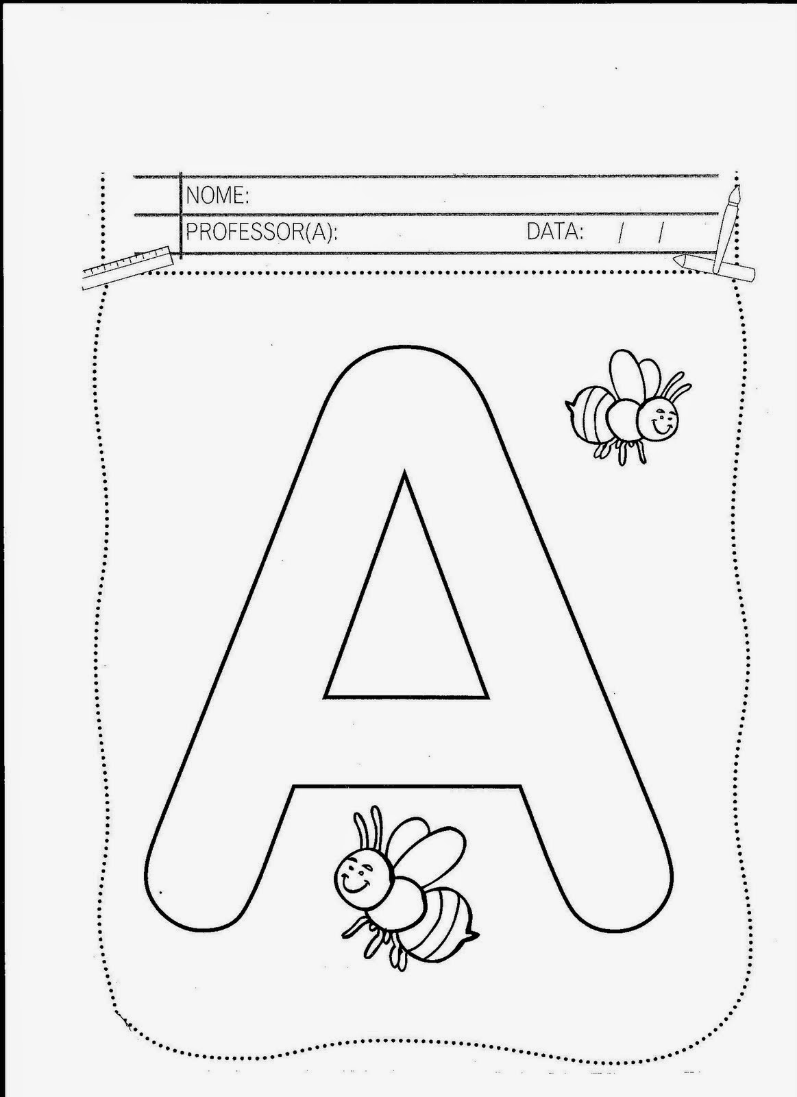 Alfabeto Divertido: Letra A