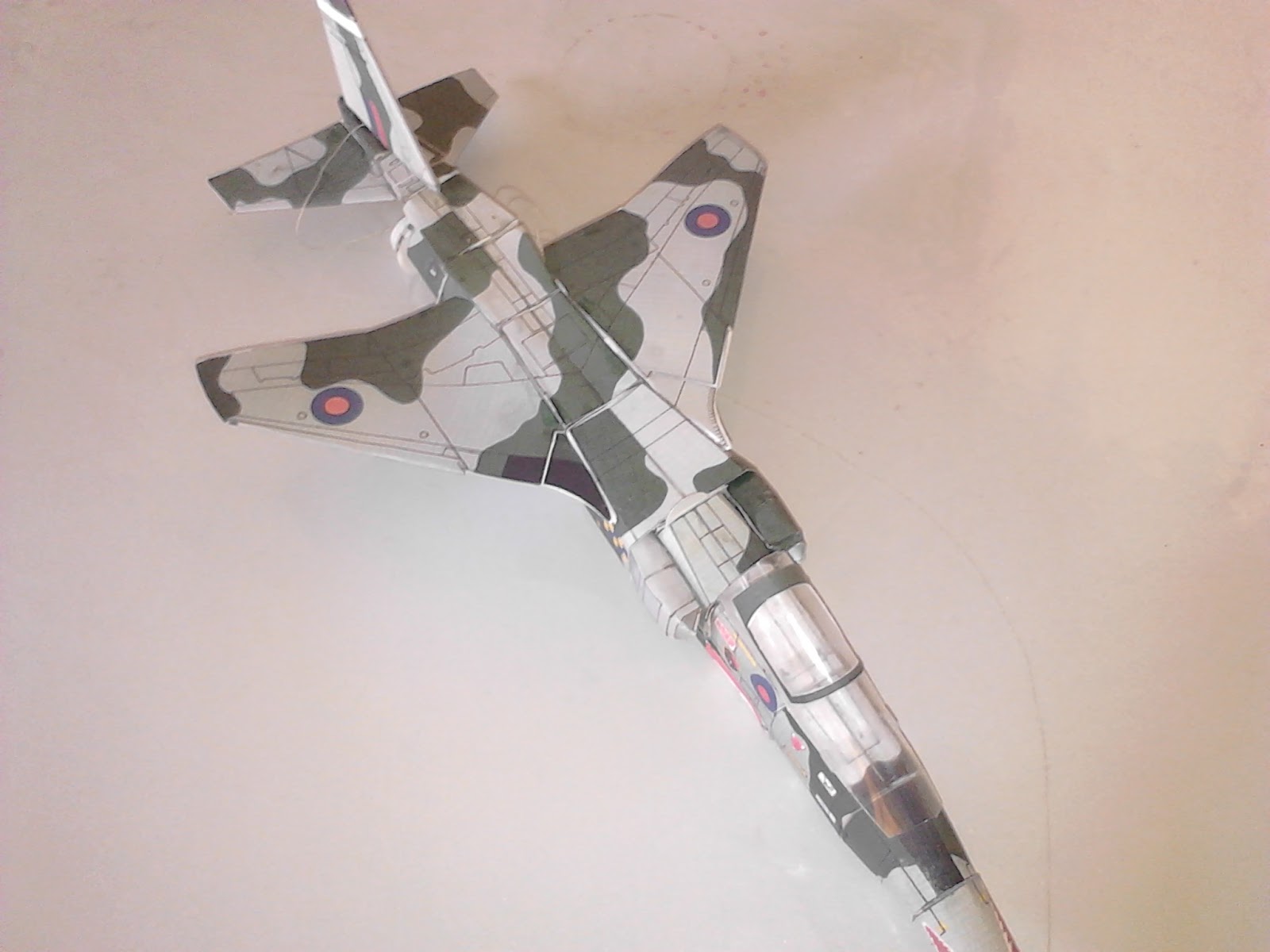 PAPERCRAFT ~ Avion Jaguar MK-1