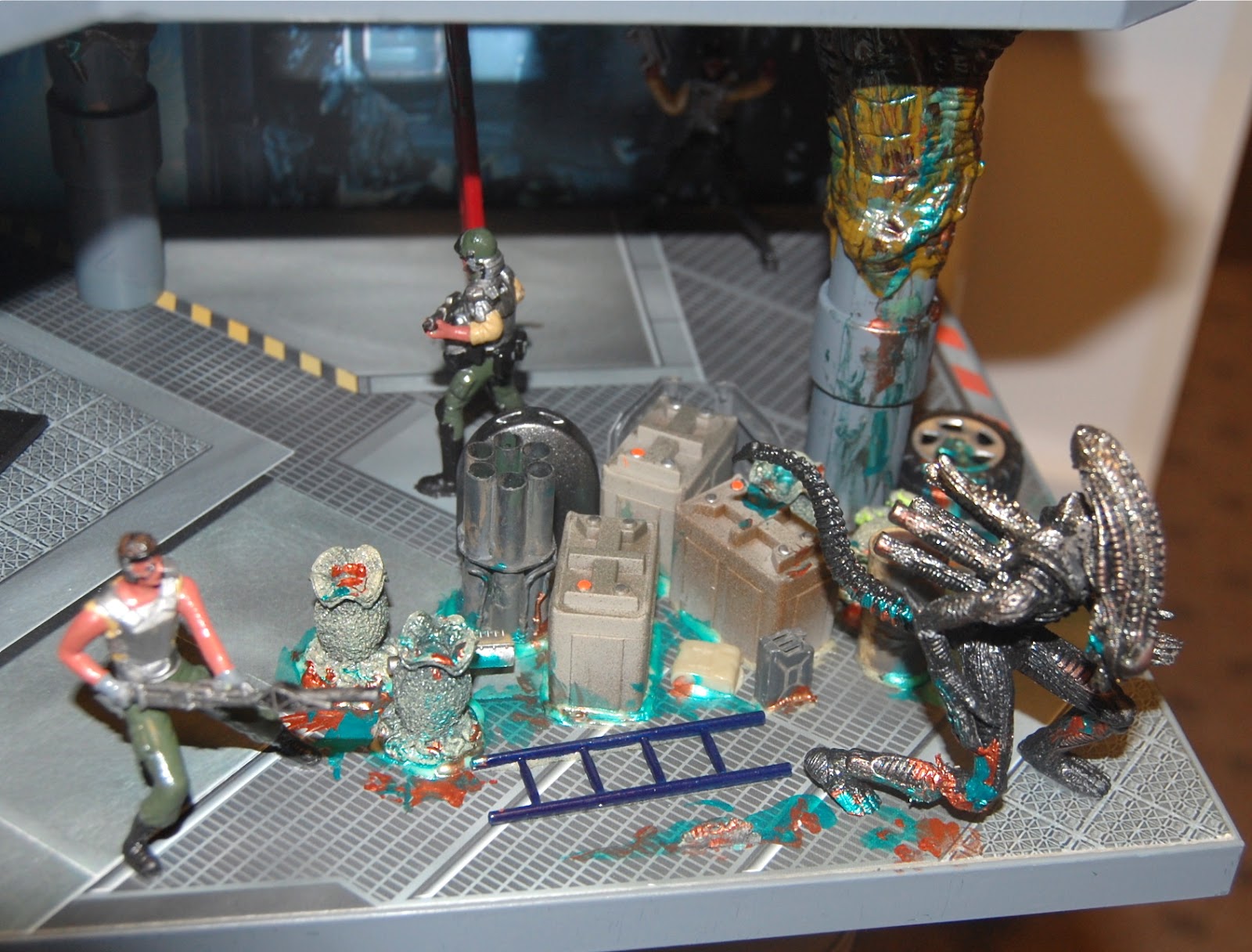 RetributionAngel: Aliens vs Marines - Deluxe Playset - Alien set from NECA