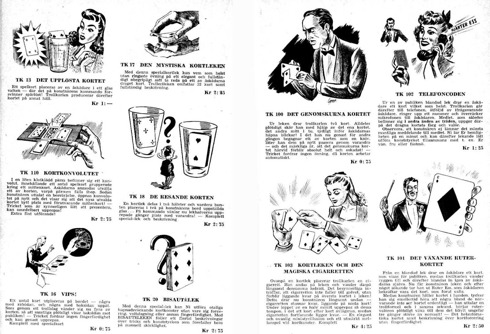 and everything else too: Trolleri (Magic) Katalog '47 PART TWO