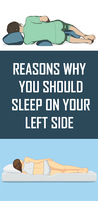Reasons Why You Should Sleep On Your Left Side!!!