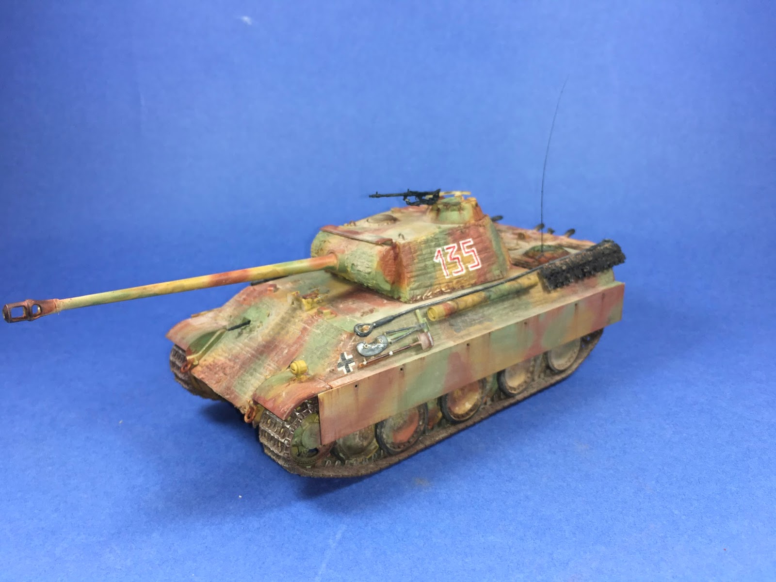 Mish's Models: 1:35 Tamiya Panther G (Early) Part Five