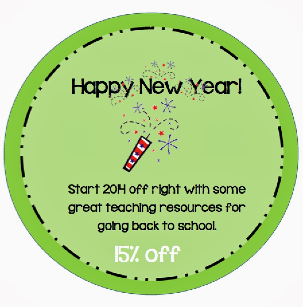 The First Grade Bloom: Happy New Year!