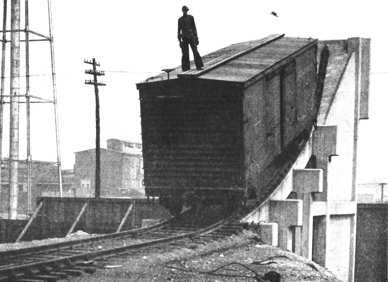 Model Railroad Minutiae: Railroad industry kick-back track
